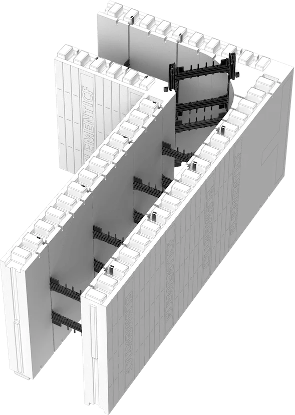 Preformed 90 Degree Corner Blocks – Cascade ICF
